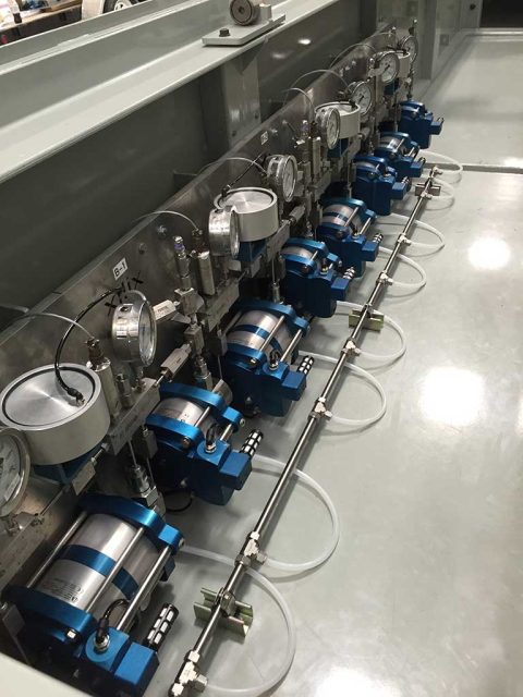 High-Pressure Multi-Panel Hydrostatic Test Enclosure | Xilix Systems