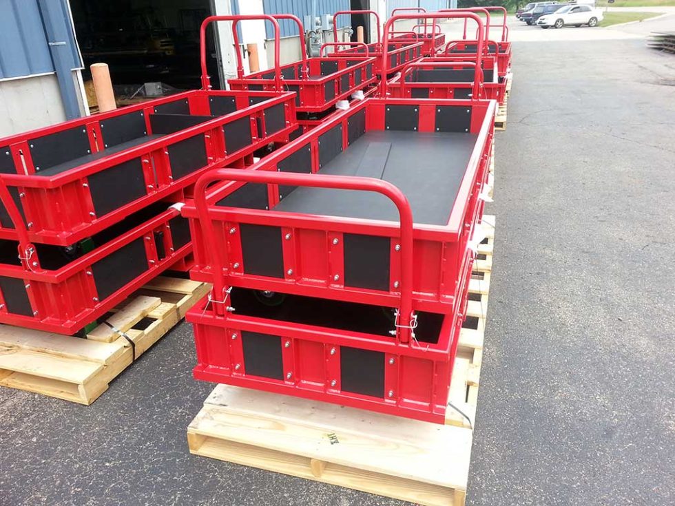 Stackable Industrial Transfer Cart Container | Xilix Systems