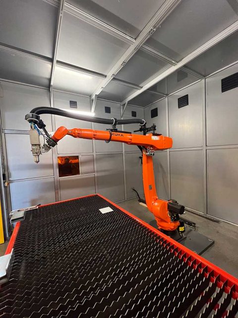 Xilix Robotic Laser Cutting Machine for Enclosures | Xilix Systems